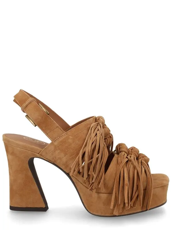Ash Oprah Heeled Sandals - Beige