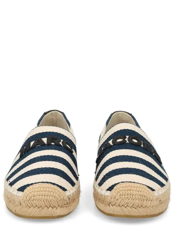 Marc Jacobs Striped Canvas Espadrilles - Multicolour