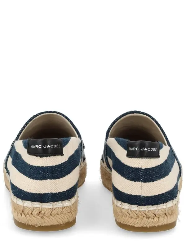 Marc Jacobs Striped Canvas Espadrilles - Multicolour