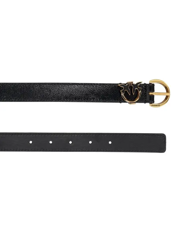 Pinko Logo Belt - Black