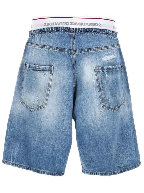 Dsquared2 Surfer” Logo Shorts - Blue