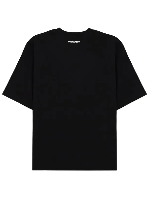 Dsquared2 T-shirt "iconique - Black