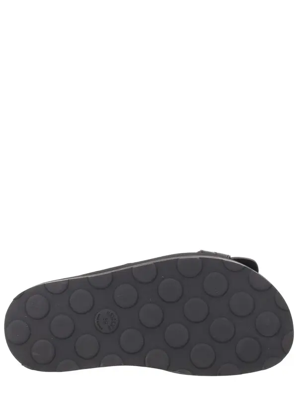 Moschino Sandals With Buckled Straps - Black