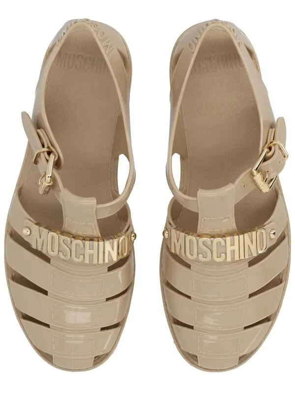 Moschino Sandalo Jelly Sandals