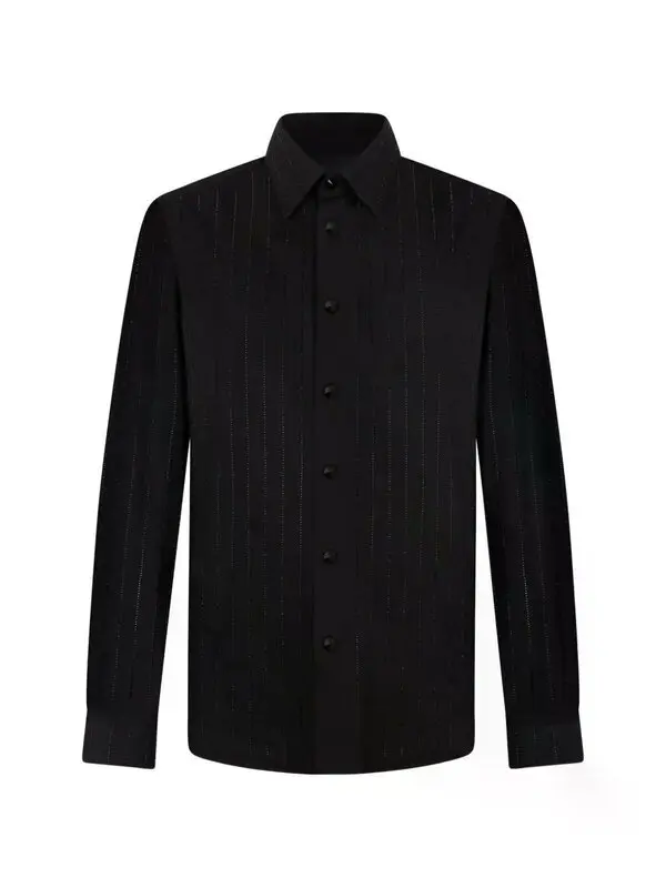 Philipp Plein Stripes Stones Shirt