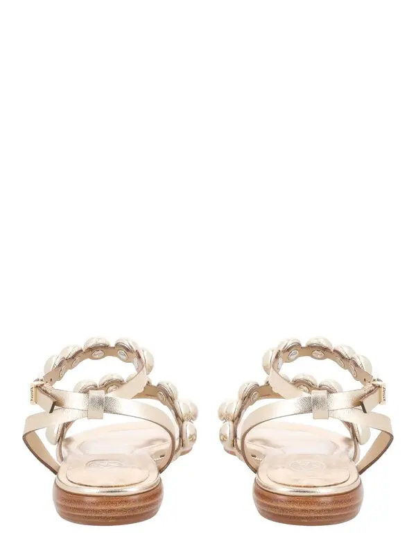 Ash Regy Flat Sandals - Gold