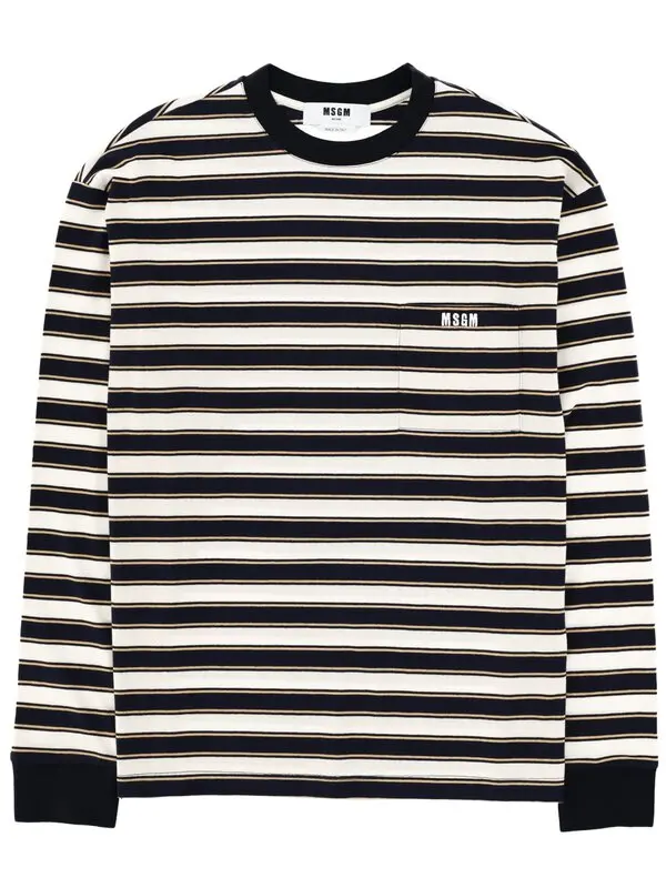 MSGM T-shirt Con Logo - Multicolour