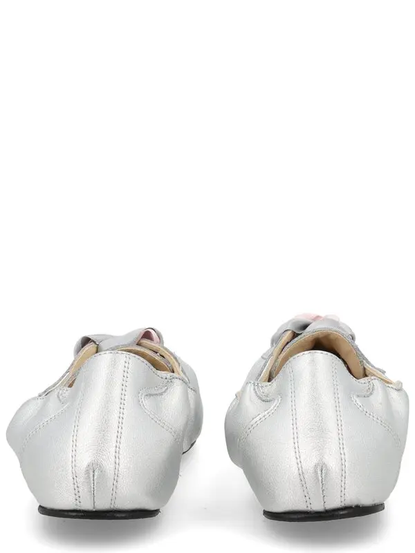 Repetto Tennis Silk Sneaker - Silver