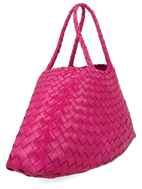 Dragon Diffusion Santa Croce Small Borsa - Fuchsia
