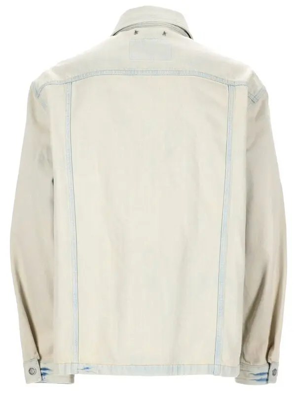 GOLDEN GOOSE Denim Jacket With Embroidered Pocket