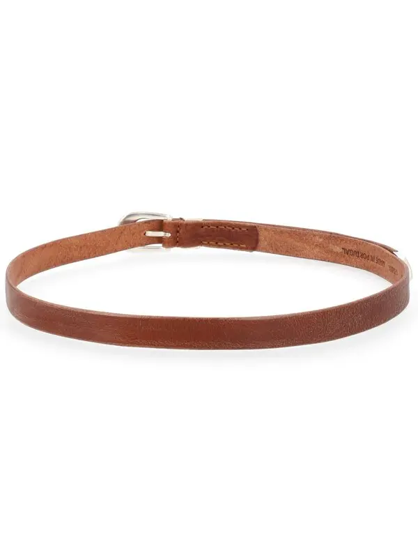 Our Legacy Leather Belt - Brown
