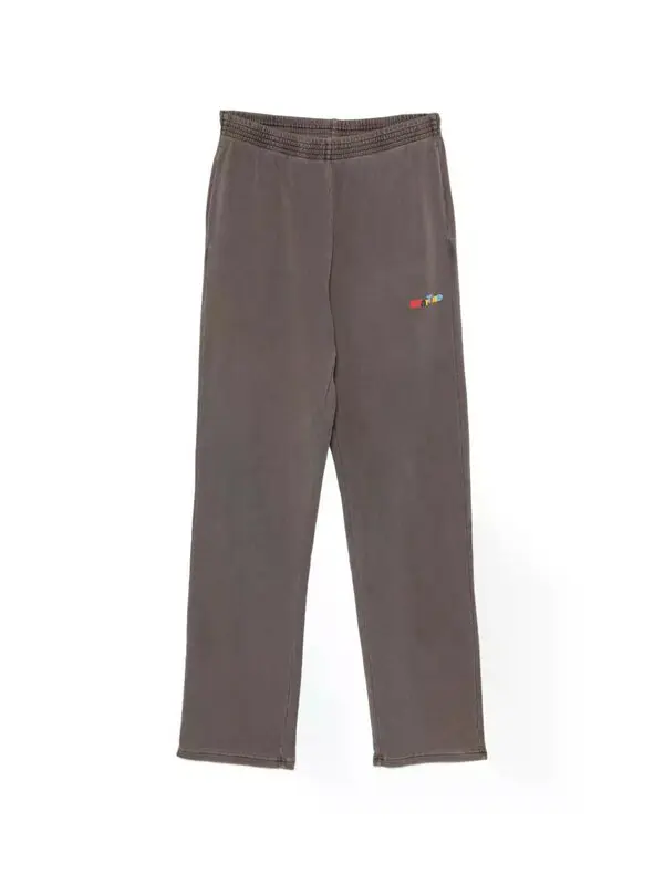 Martine Rose Logo-print Track Pants - Brown