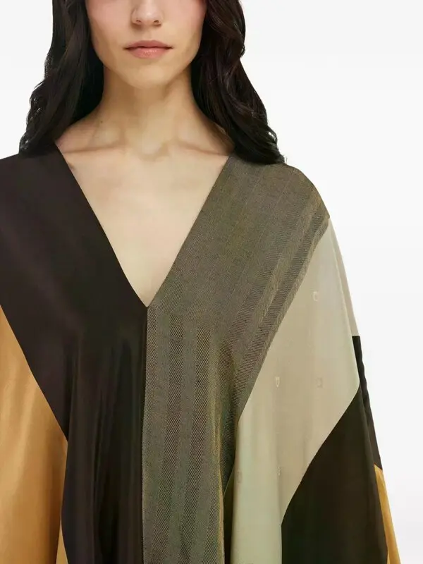 FERRAGAMO Patchwork Poncho