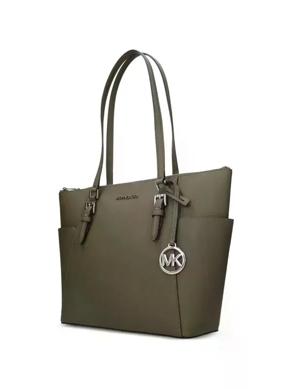 Michael Kors Logo-plaque Saffiano-leather Shoulder Bag