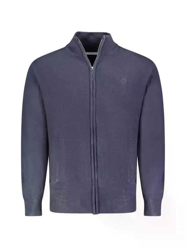 NORTH SAILS Zip-up Logo Patch Sweatshirt