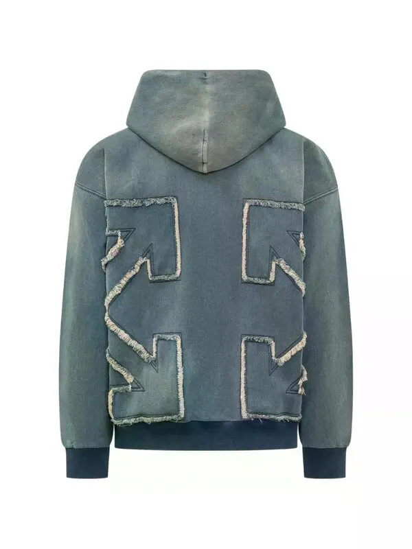 Off-White Arrows Distressed Hoodie