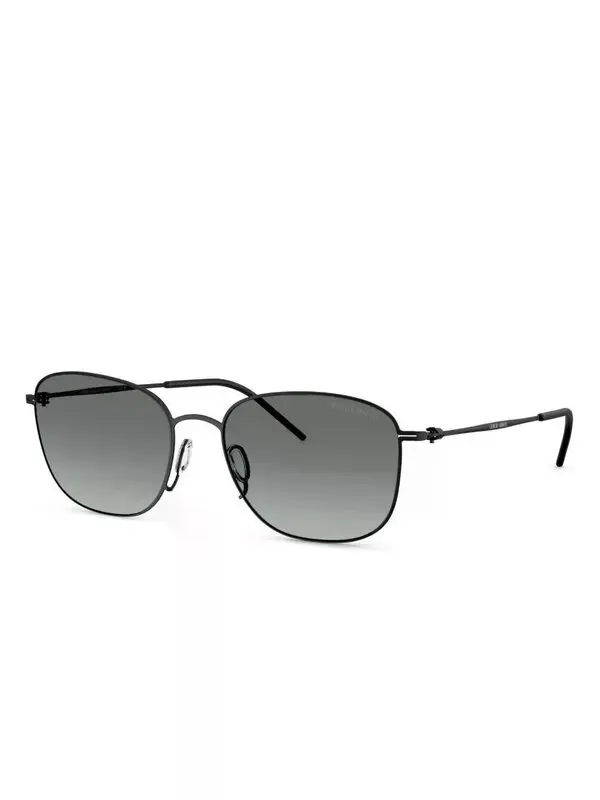 Giorgio Armani Square Frame Sunglasses - Black
