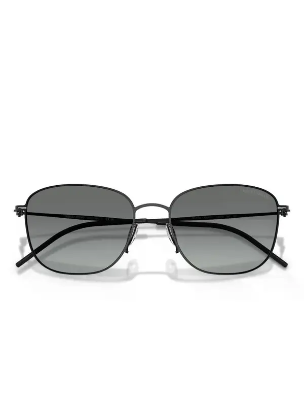 Giorgio Armani Square Frame Sunglasses - Black
