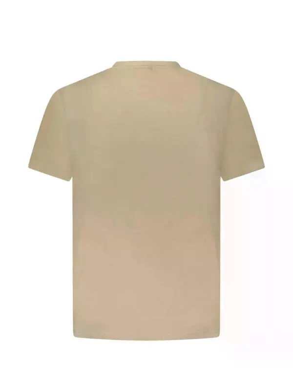 NAPAPIJRI Logo-patch Cotton T-shirt - Neutrals
