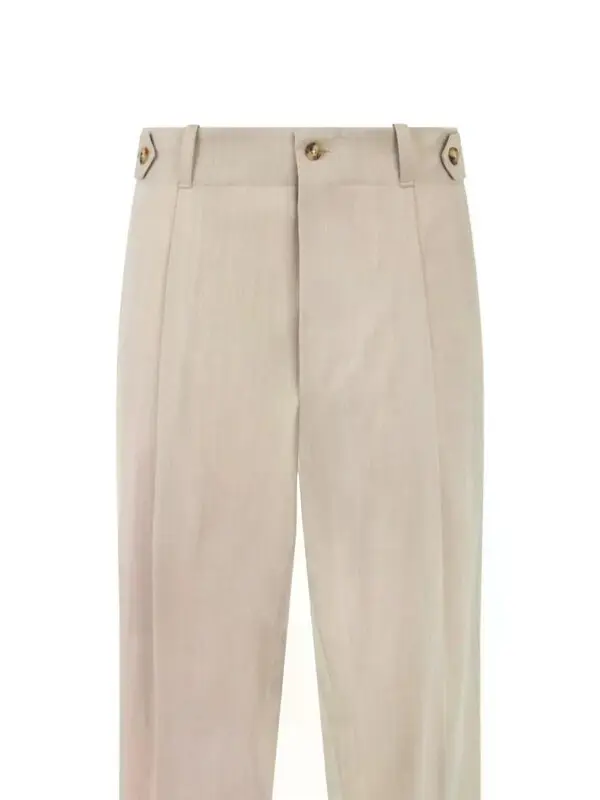 BILLIONAIRE Relaxed-fit Tailored Trousers - Neutrals