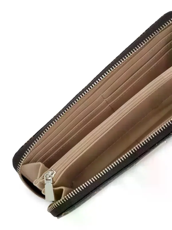Guess Patterned Wallet - Brown