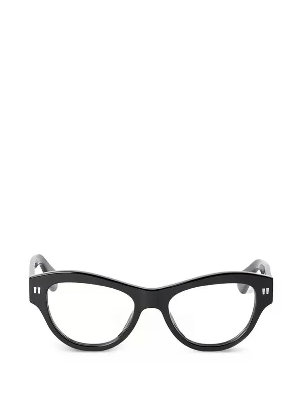 Off-White Cat-eye Glasses - Black