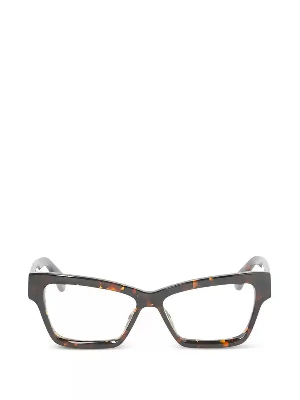 Off-White Square-frame Glasses - Brown