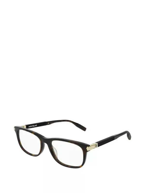 Montblanc Square Frame Eyeglasses - Brown