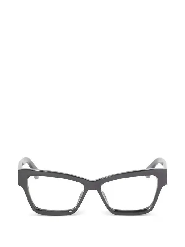 Off-White Square Frame Glasses - Black