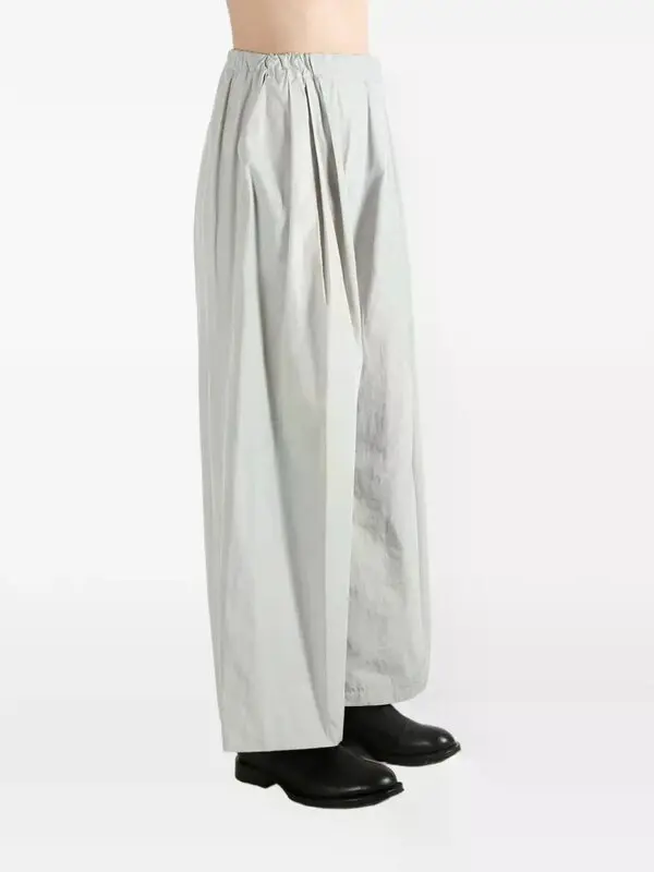 AMOMENTO Pleated Wide-leg Trousers