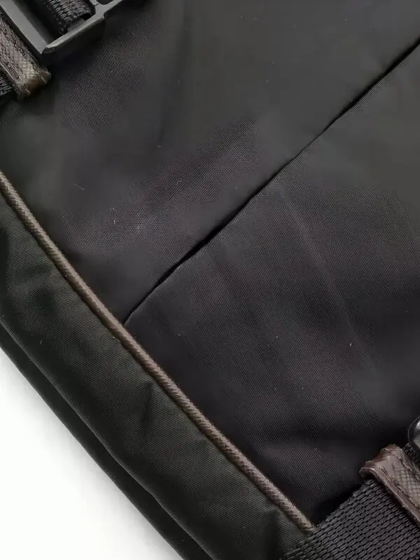 Prada 2000s Saffiano Leather Messenger Bag