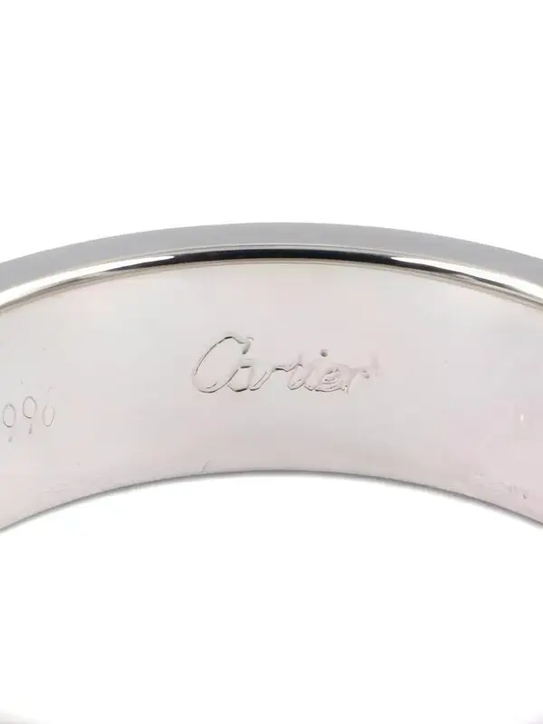 Cartier Love Screw Motif Ring - Silver