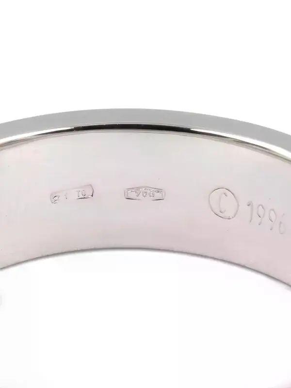 Cartier Love Screw Motif Ring - Silver