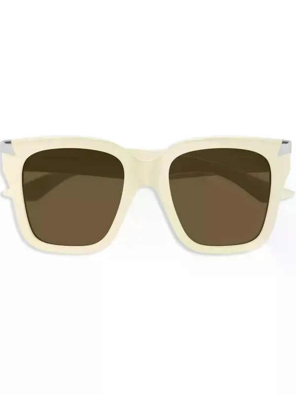Alexander McQueen Am0440s Sunglasses - Neutrals