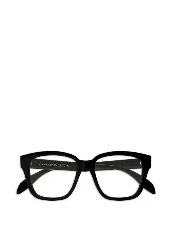 Alexander McQueen Square-frame Eyeglasses - Black