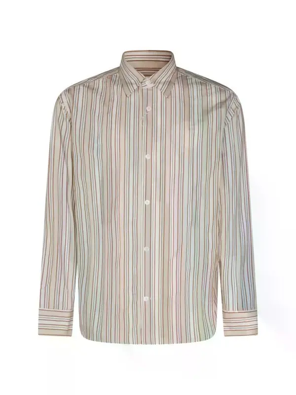 Nn07 Vertical-stripe Shirt
