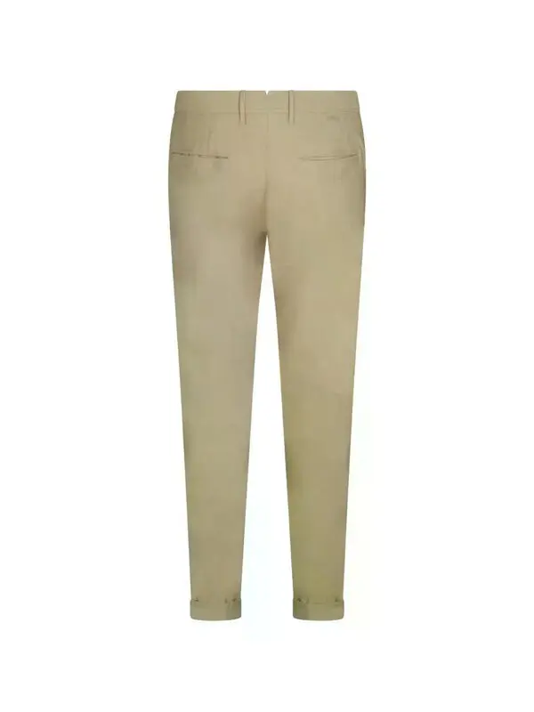 Incotex Pressed-crease Turn-up Trousers
