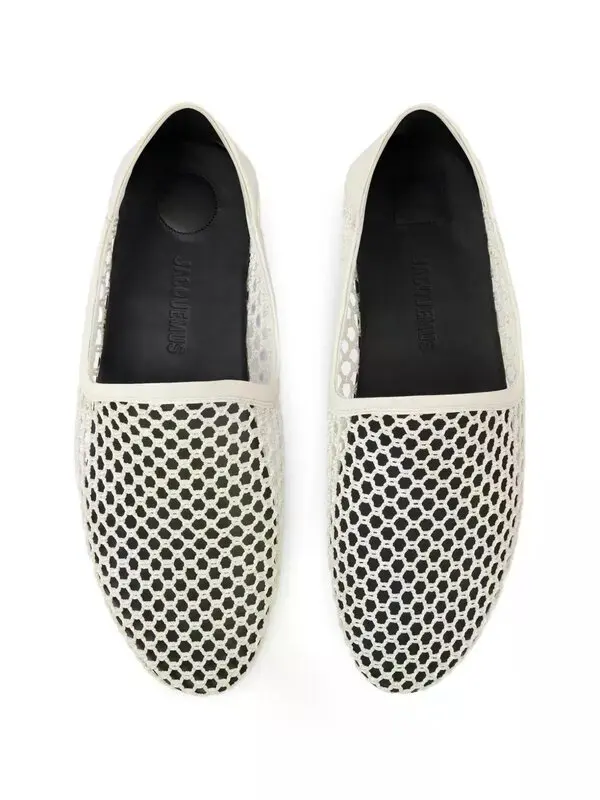 Jacquemus Les Pantoufles Mesh Loafers