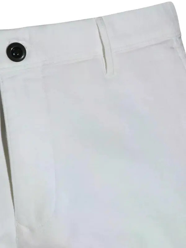 Incotex Slim-fit Twill Trousers - White