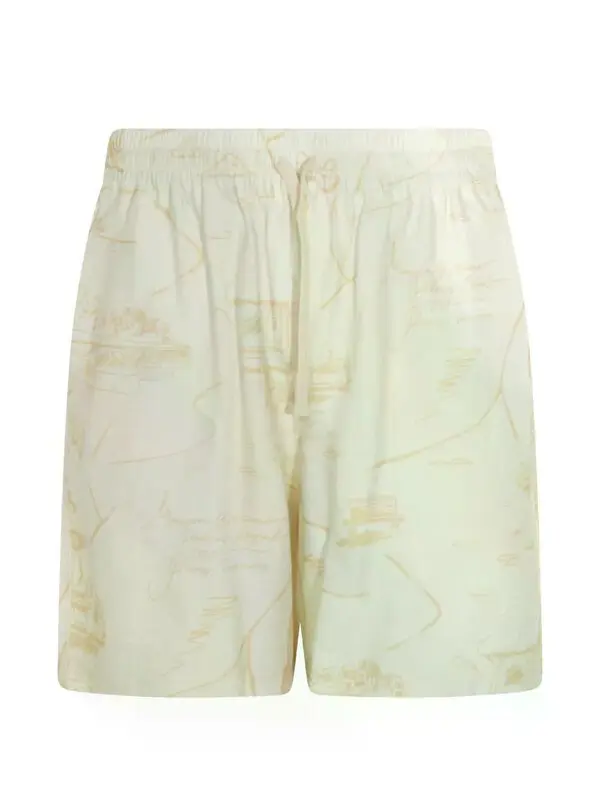 Maison Kitsuné Drawstring Track Shorts