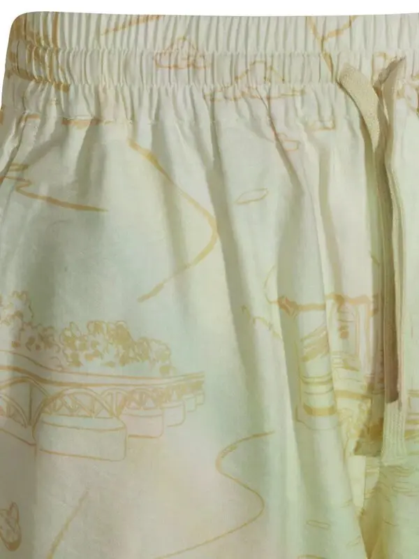 Maison Kitsuné Drawstring Track Shorts