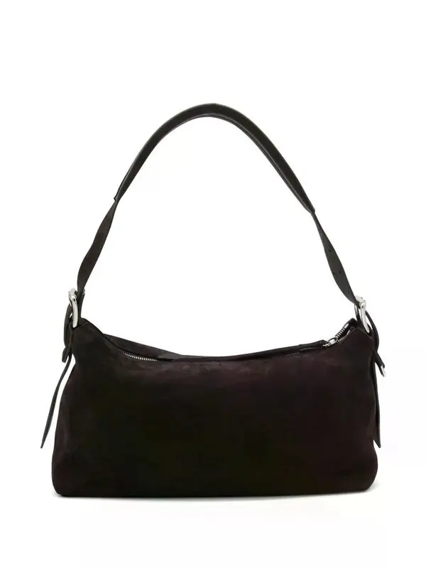 LEMAIRE Suede Shoulder Bag - Brown