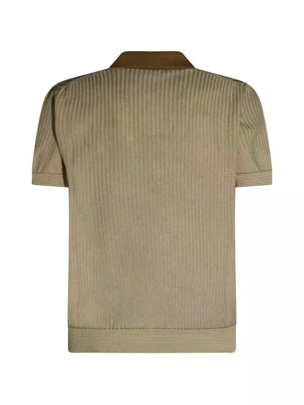 PIACENZA CASHMERE 1733 Ribbed-knit T-shirt