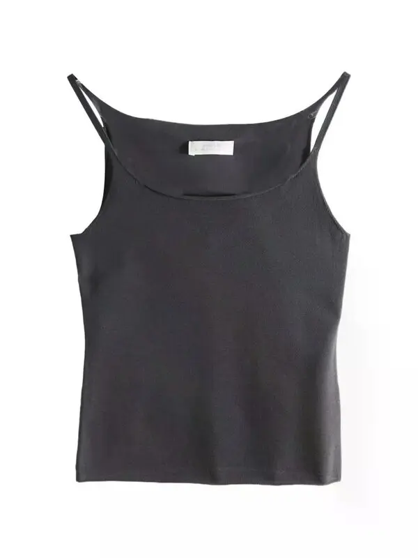 AMOMENTO Spaghetti-strap Top