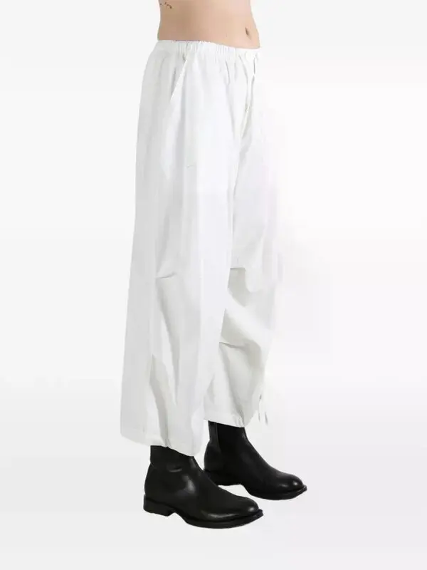 AMOMENTO Drawstring-cuff Trousers