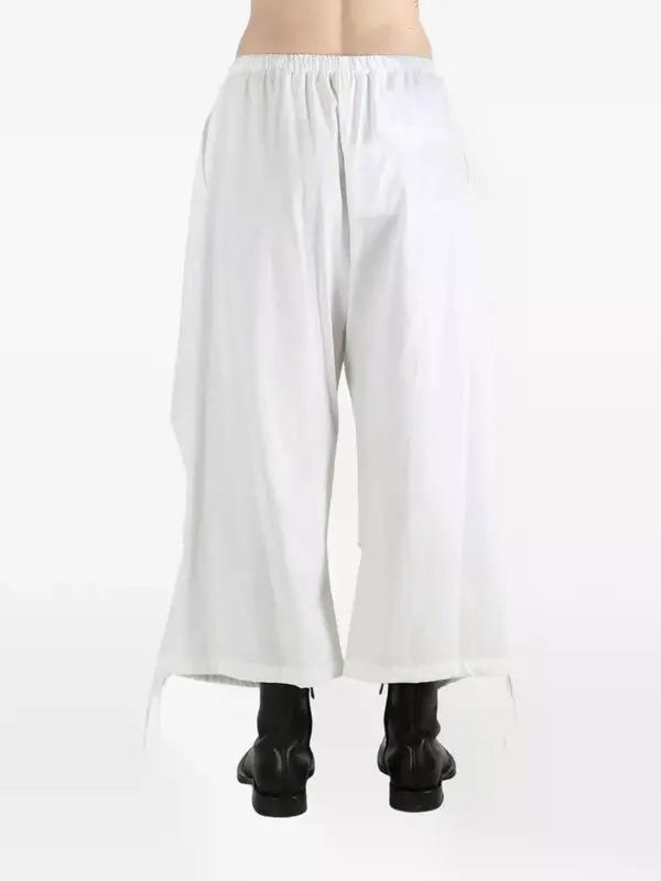 AMOMENTO Drawstring-cuff Trousers