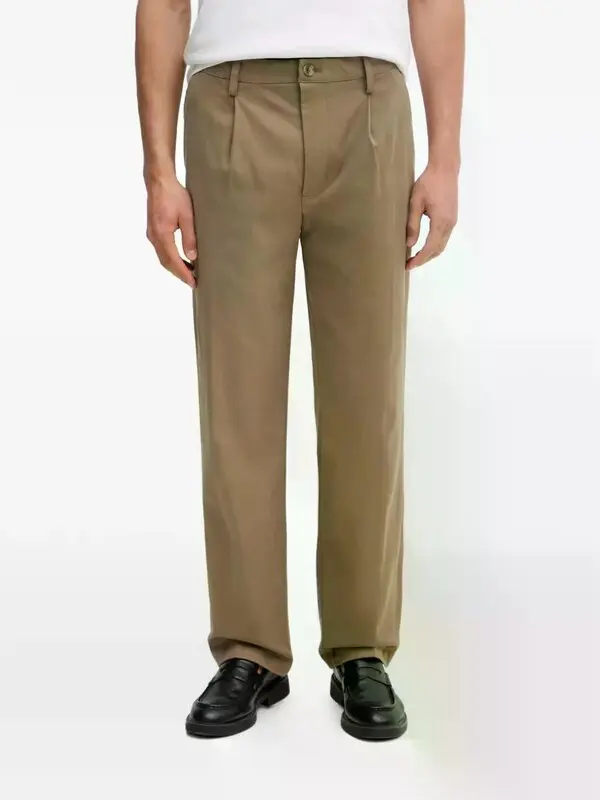 Guess Pleated Twill Trousers