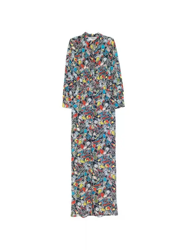 Fiorucci Graphic-print Maxi Dress