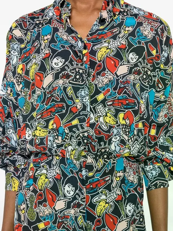 Fiorucci Graphic-print Maxi Dress