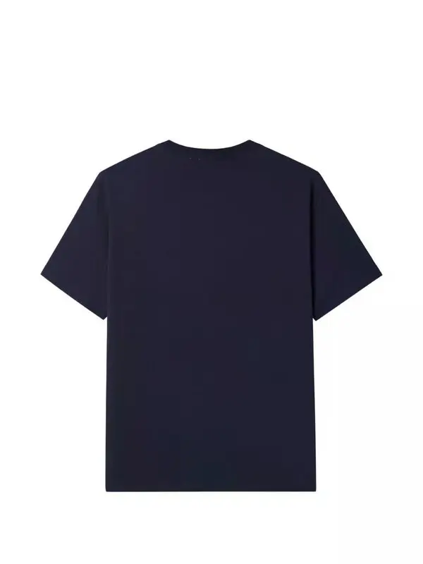 CHOCOOLATE Graphic-print Cotton T-shirt - Blue